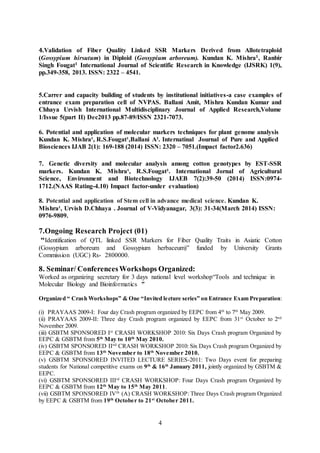 Dr.KUNDAN K MISHRA PROFILE | DOCX