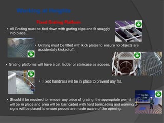 Working at Hieght - Scaffold and Grating Platforms | PPSX