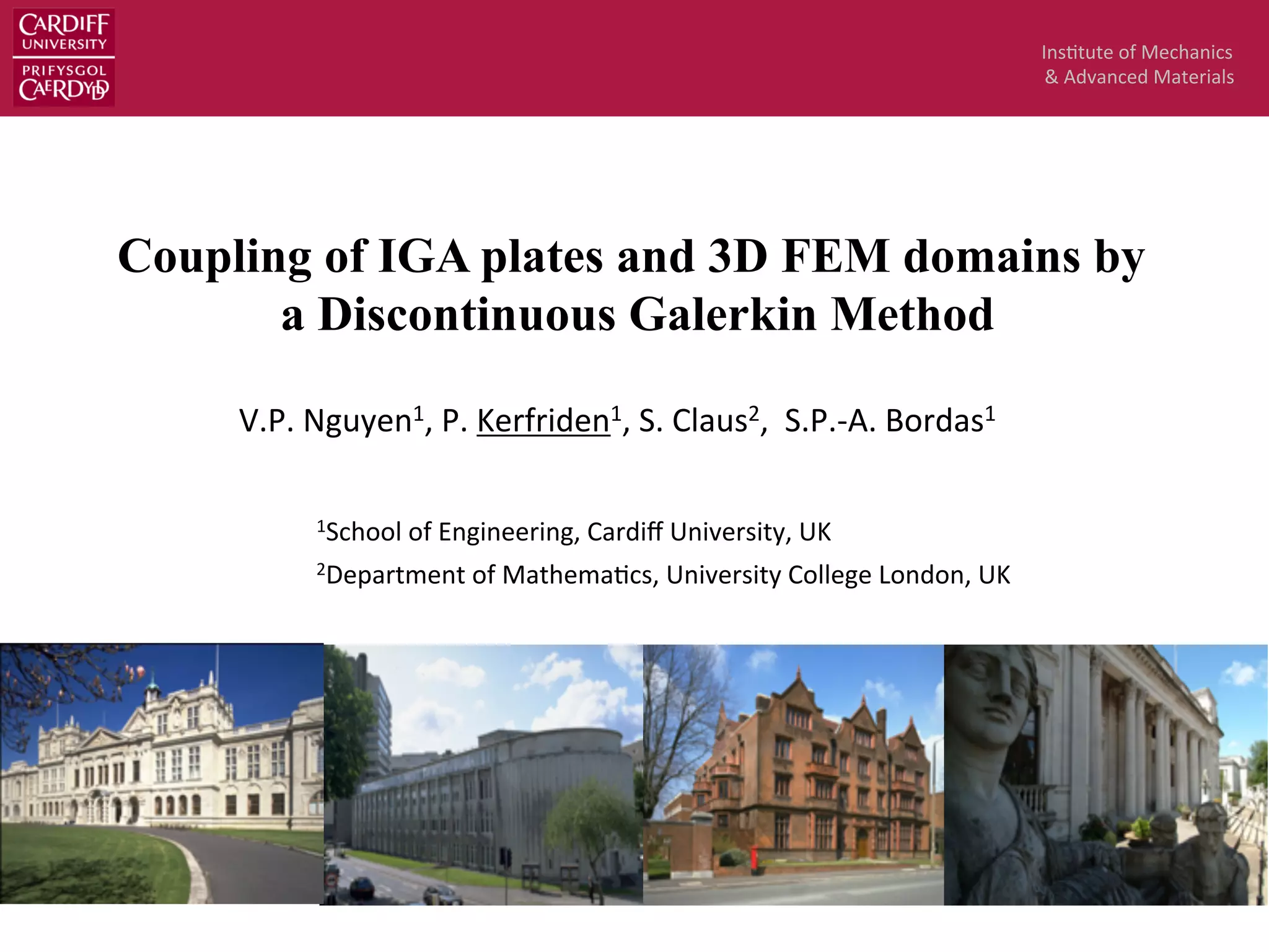 Coupling_of_IGA_plates_and_3D_FEM_domain | PPT
