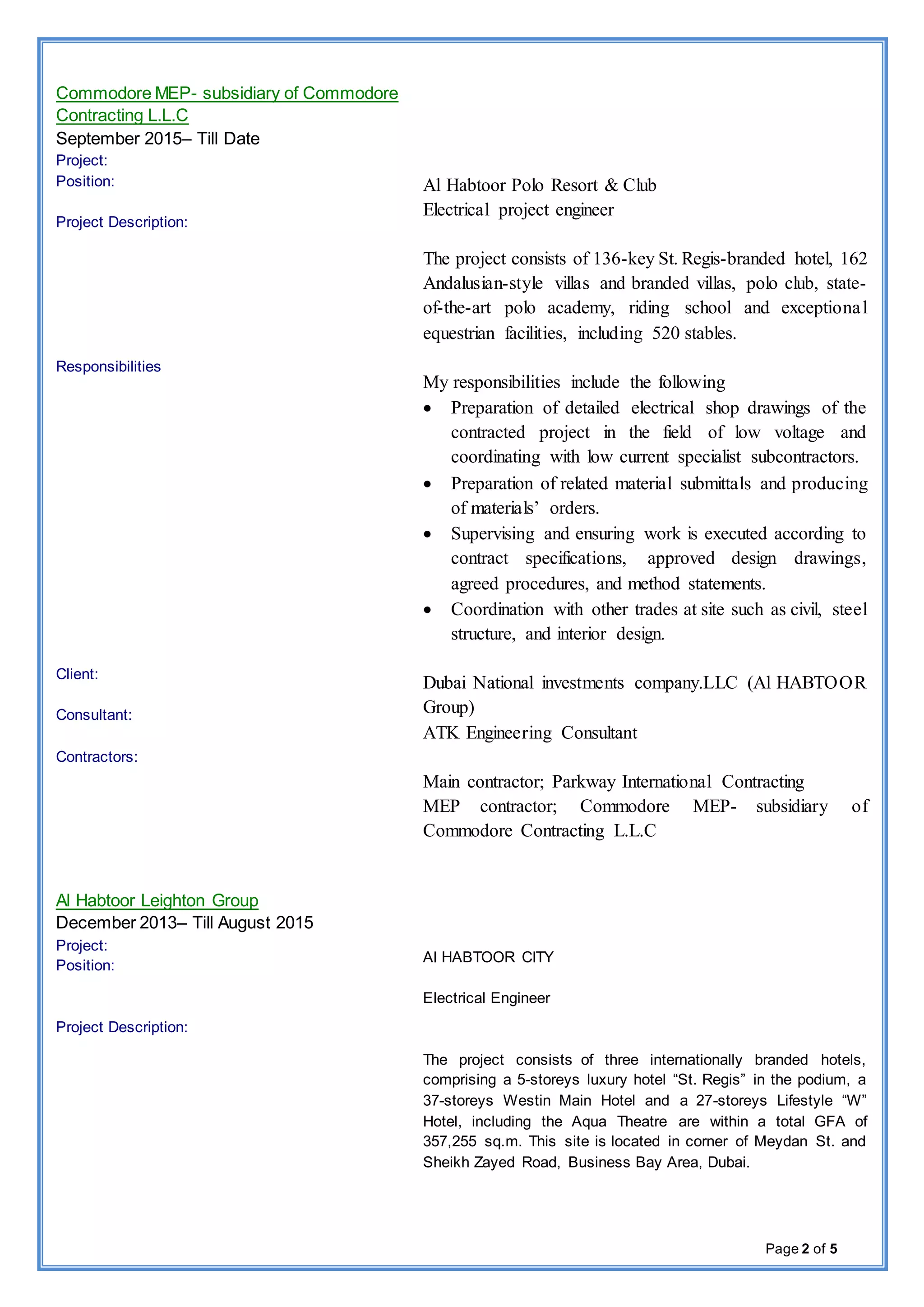 Mostafa CV | PDF