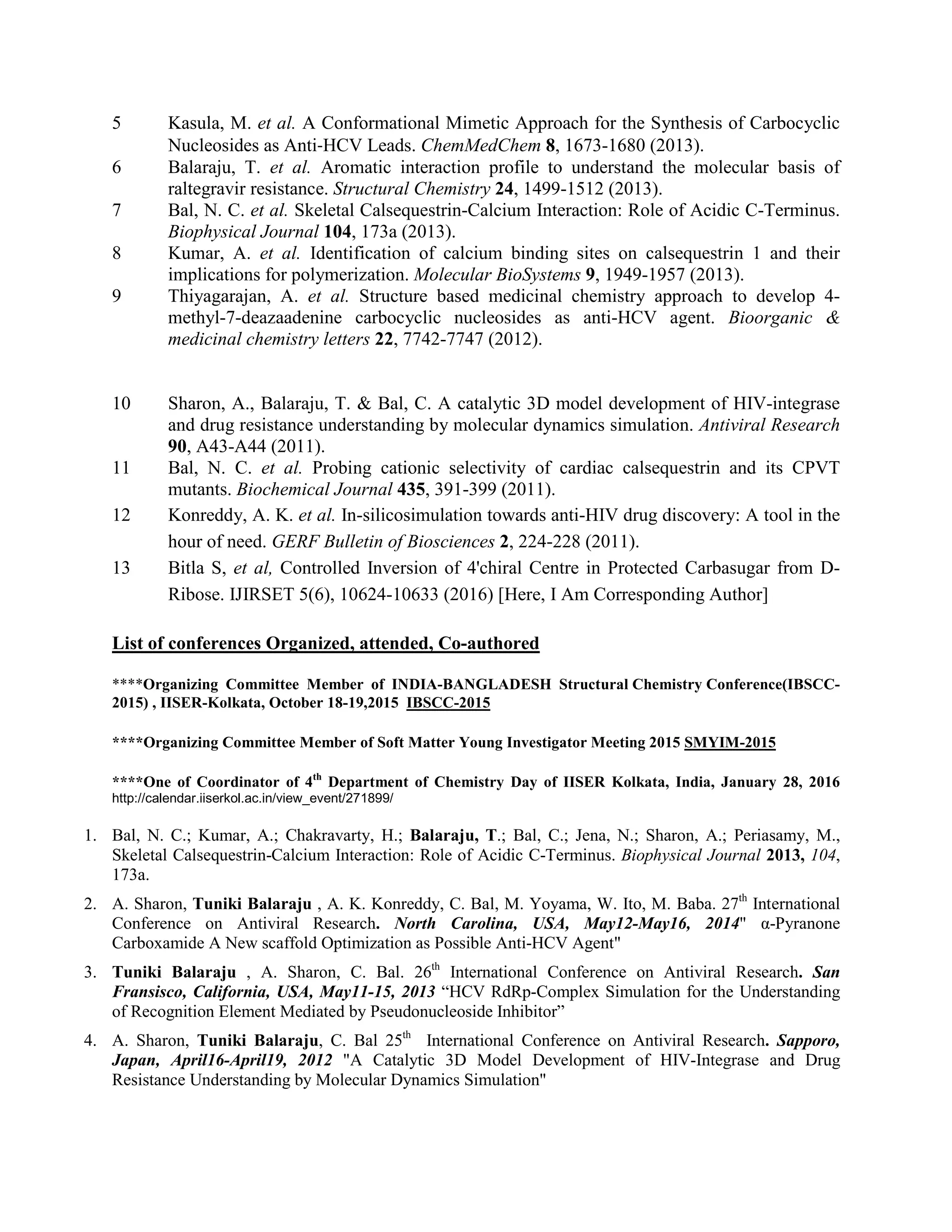 Tuniki Balaraju_Curriculum Vitae-AUGUST-2016 | PDF