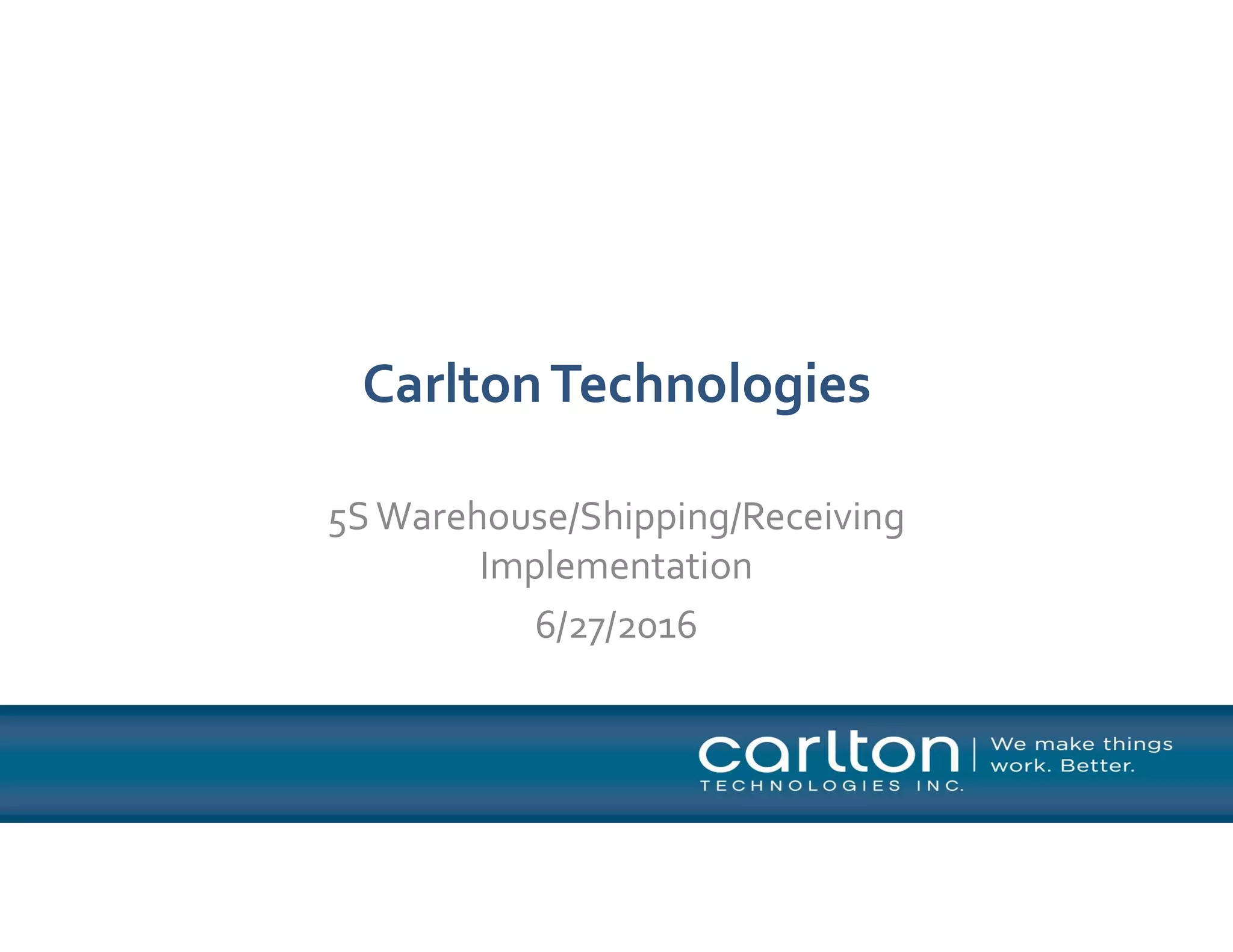 5S Warehouse Implementation Success Story | PDF