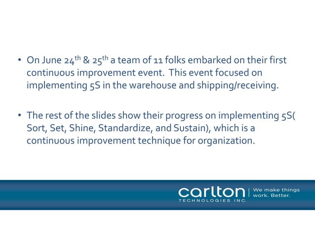 5S Warehouse Implementation Success Story | PDF | Logistics | Business