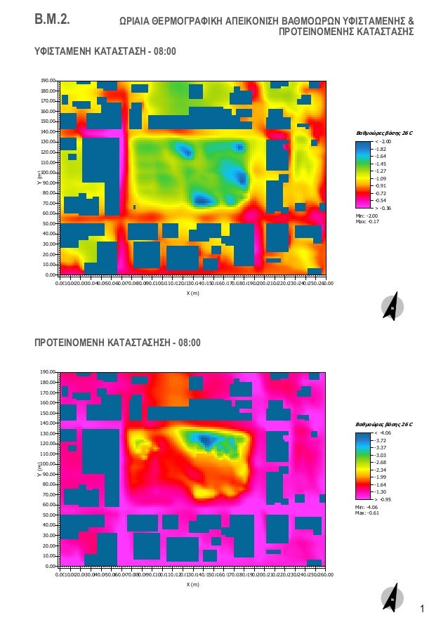 Thermographic visualization of Degree hours