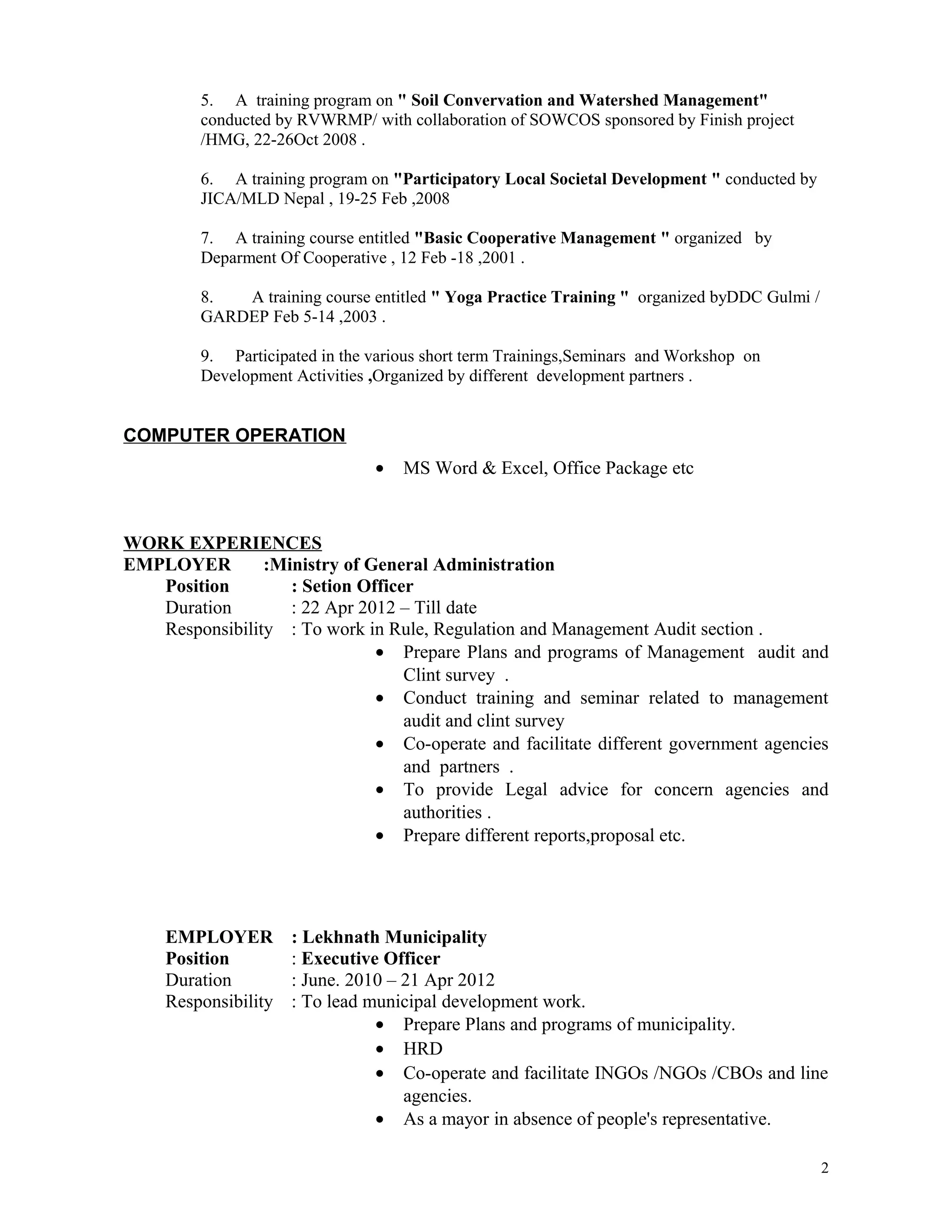 Revised CV_Np Gyawali latest | DOC
