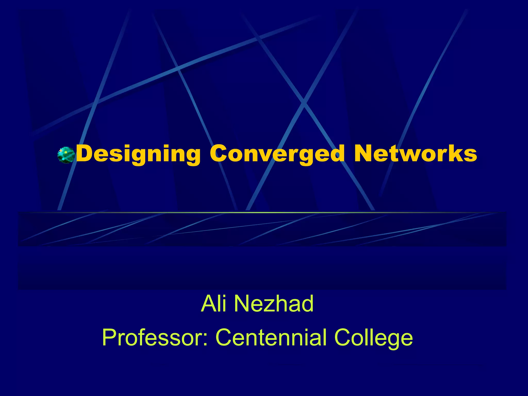converged Networks | PPT