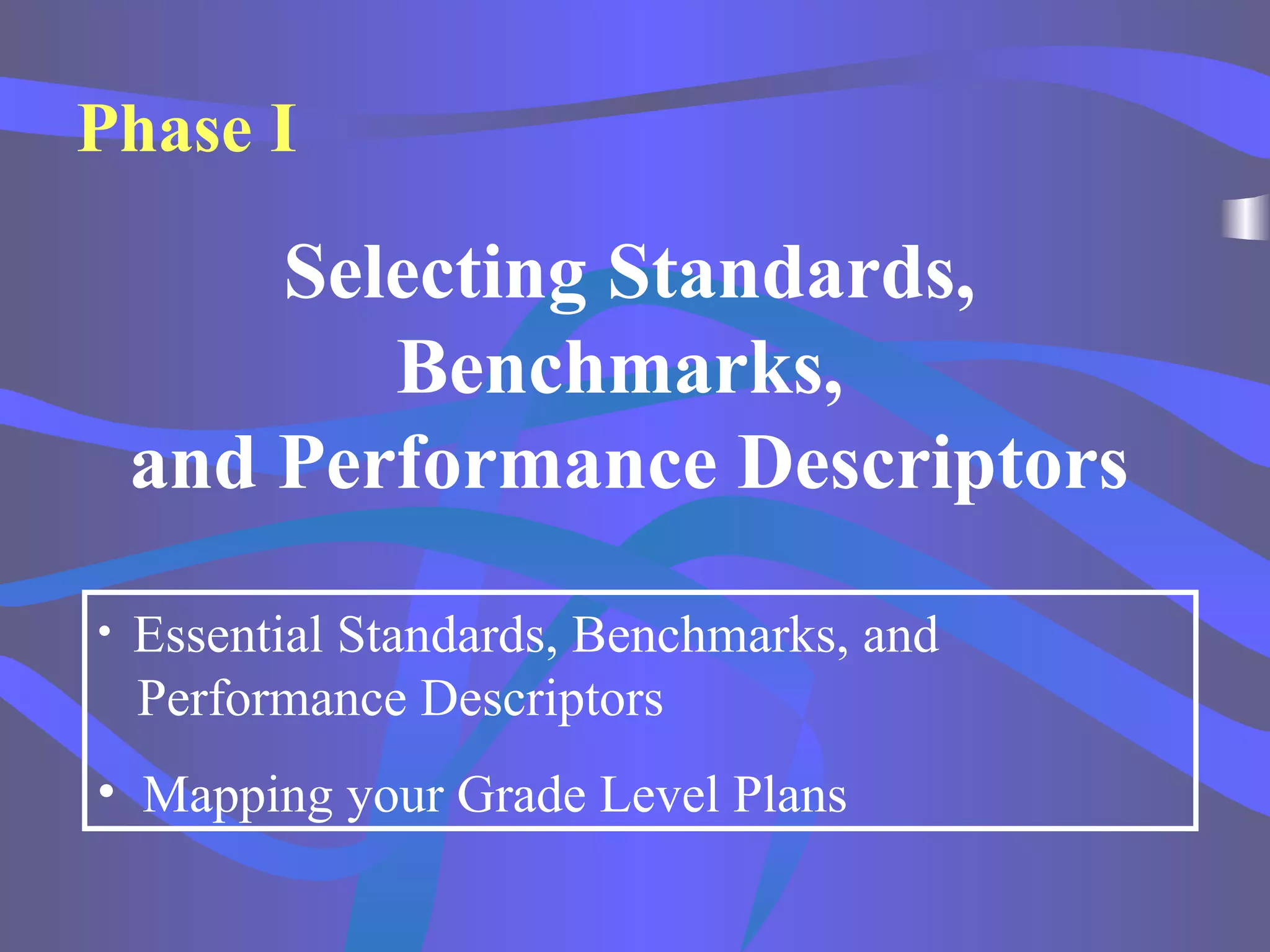 Office of Standards Based Instruction - Overview | PPT