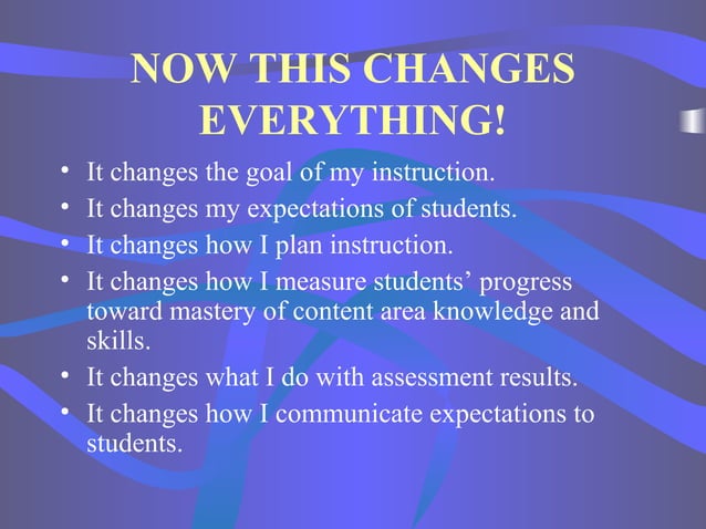 Office of Standards Based Instruction - Overview | PPT