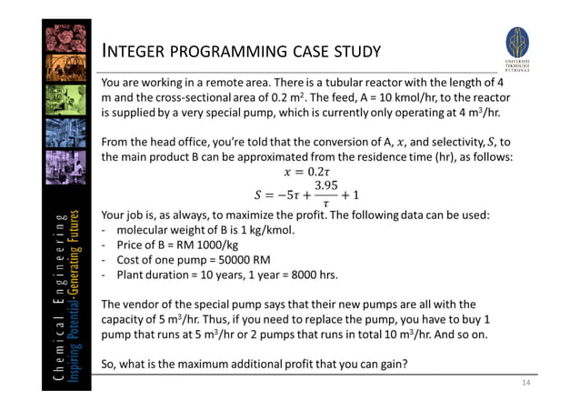 Process optimization industrial case studies | PDF