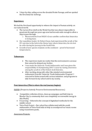 Antarctica Essay - Final Revised | DOCX