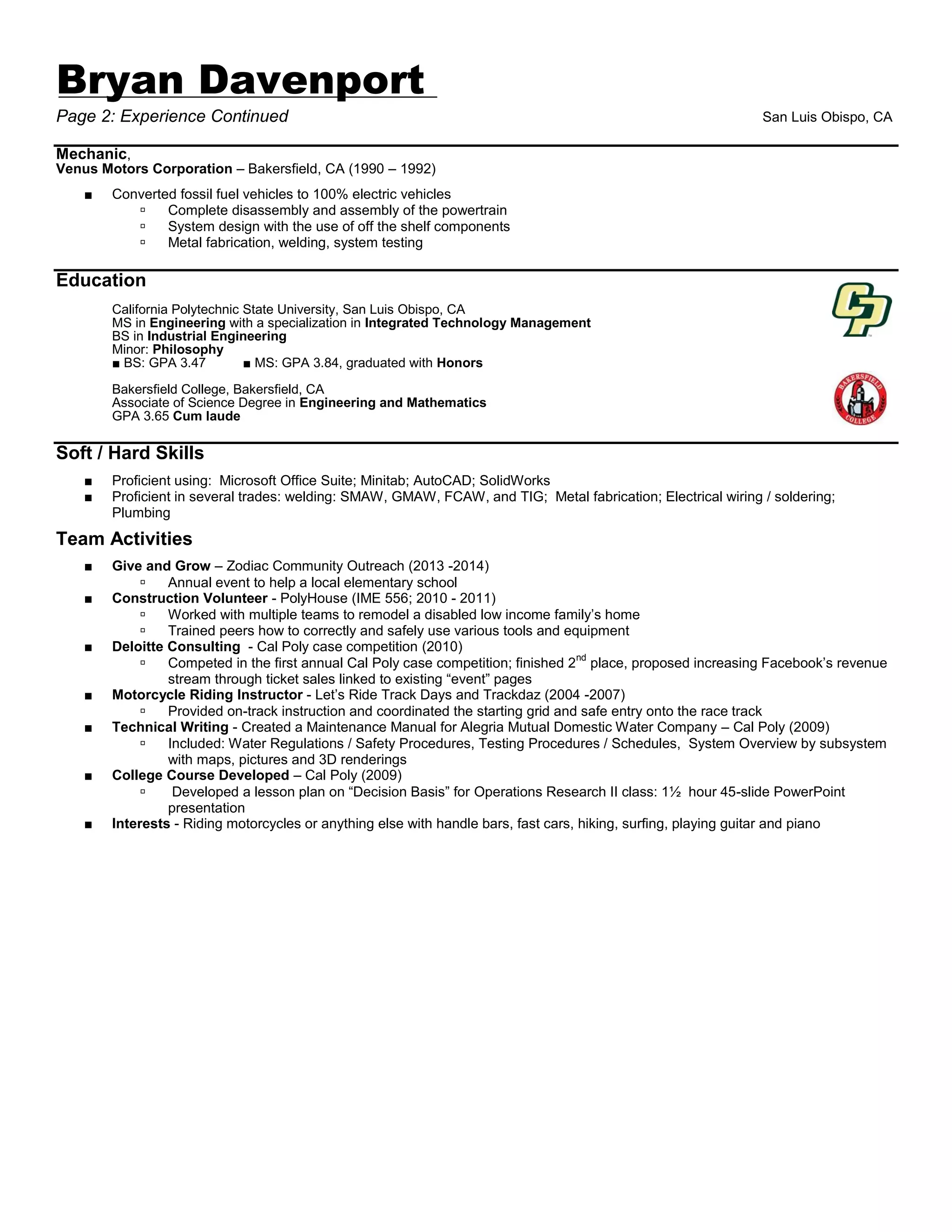 Davenport_IE_Resume_12_Caljobs | PDF