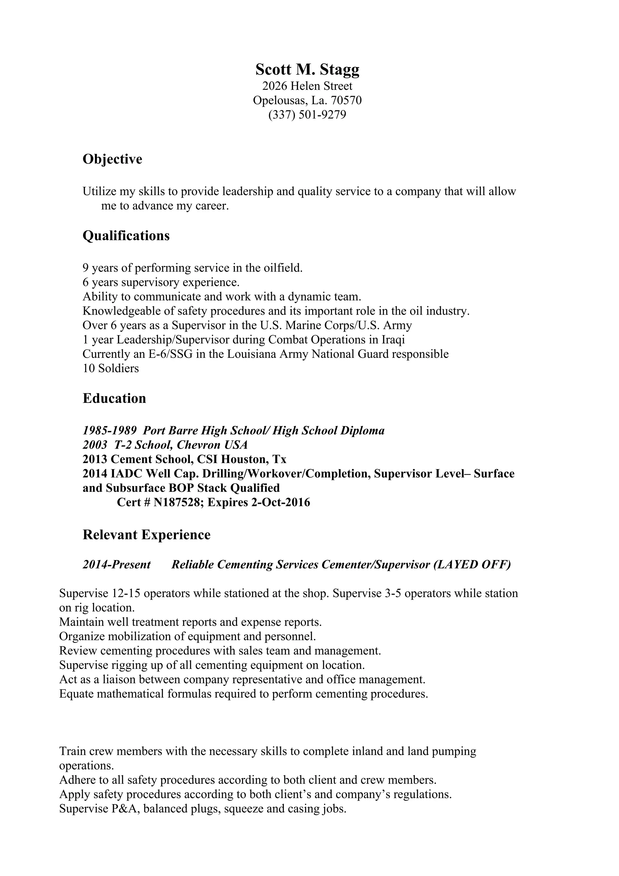 Scott Resume' copy | PDF