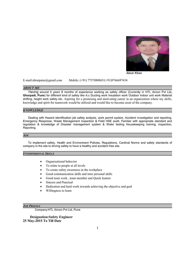 abrar_new_resume_8_months[1] | PDF