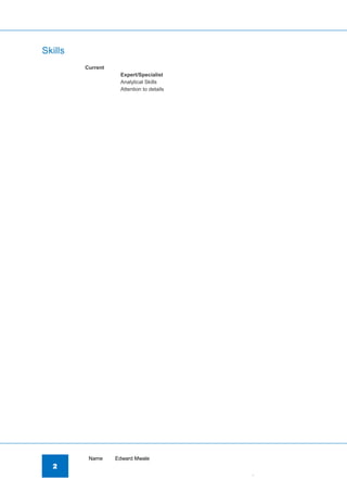 Edward Mwale's CV1 | DOC