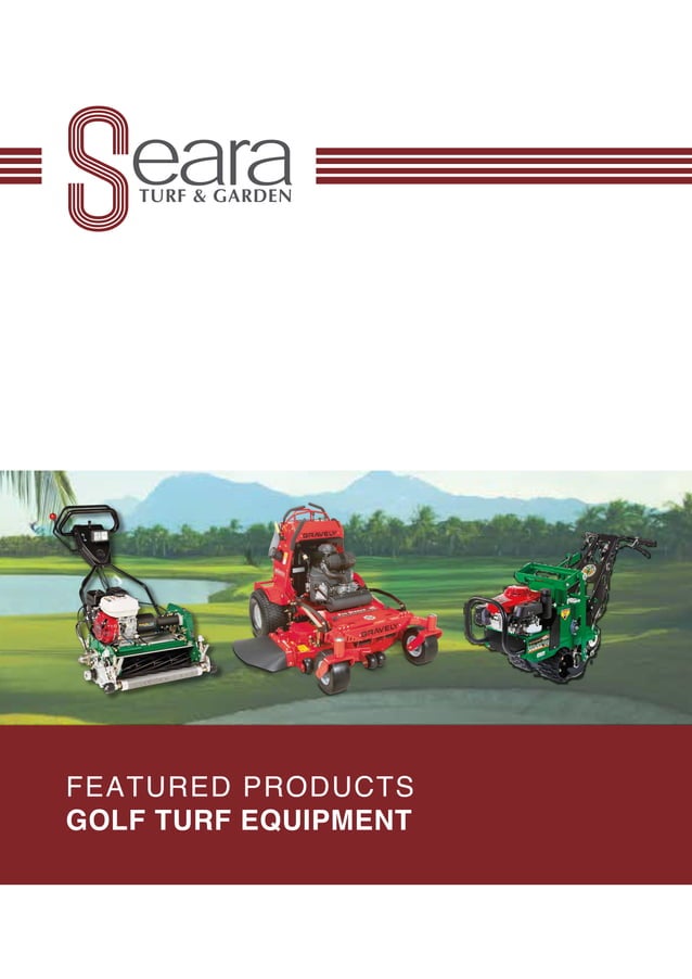 Featured Products - Golf Turf Equipment 2016 | PDF
