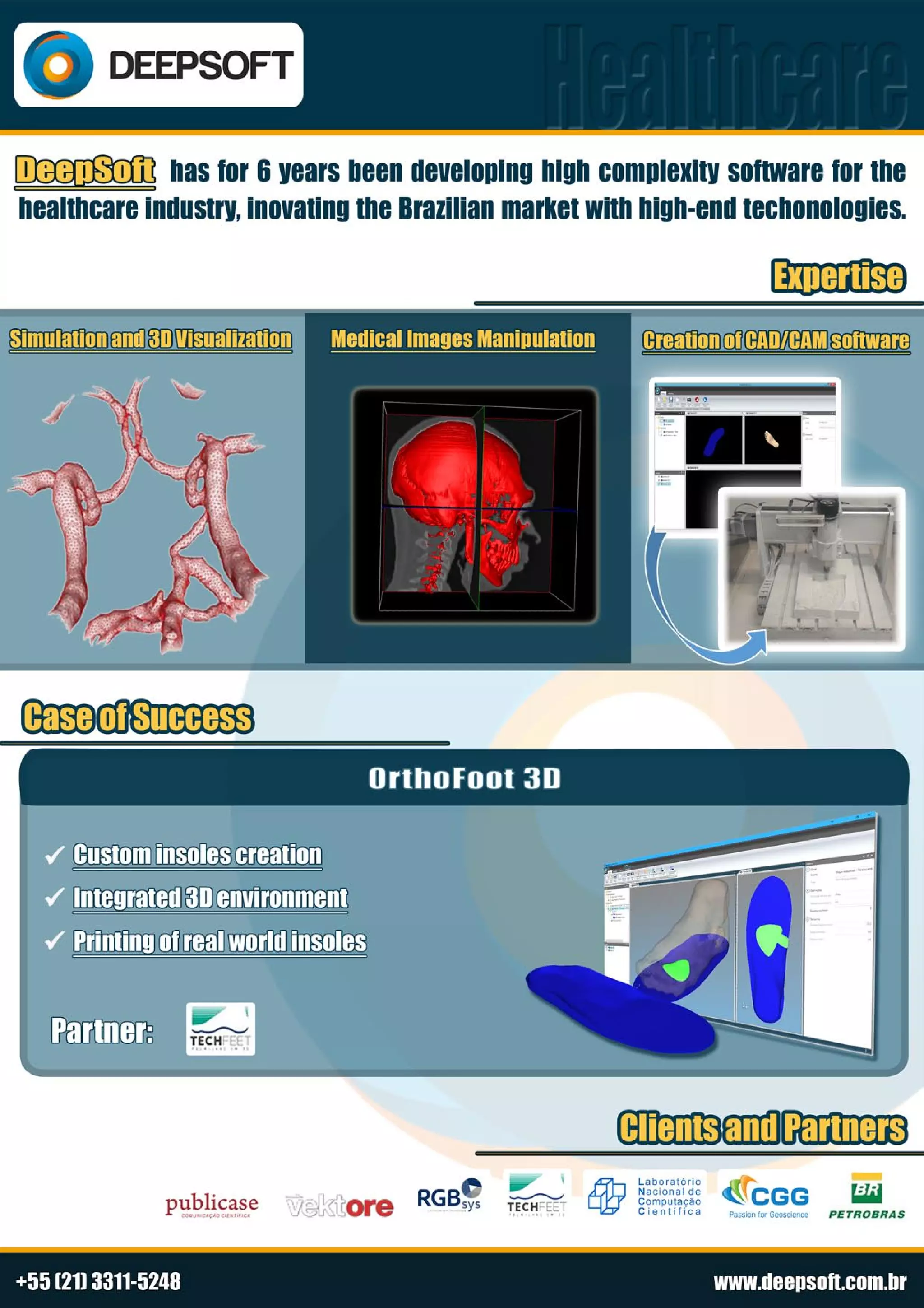 DeepSoft - Portfolium - Healthcare | PDF