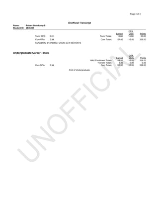 SSR_TSRPT(1) | PDF | Undergraduate Education | College Education