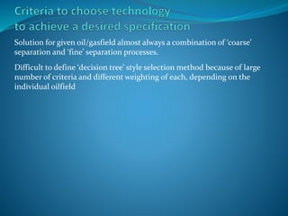 Produced water overview ppt, Oct 2011, M Rashid | PPTX