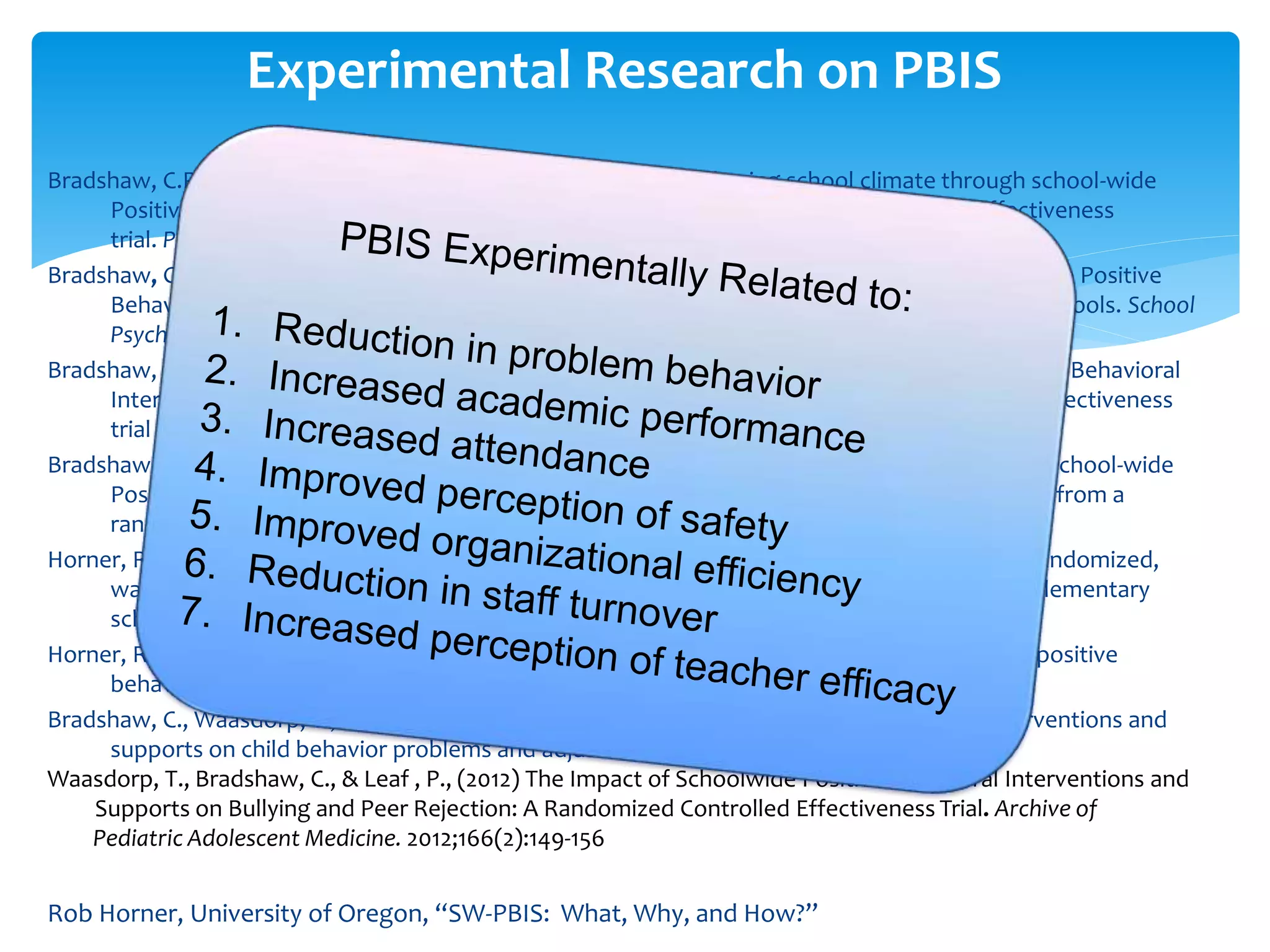 PBIS Presentation to Staff 2014 | PPTX
