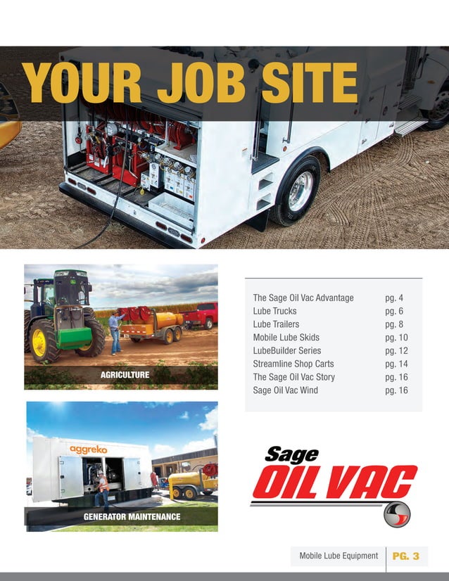Full Line Brochure -Sage Oil Vac | PDF