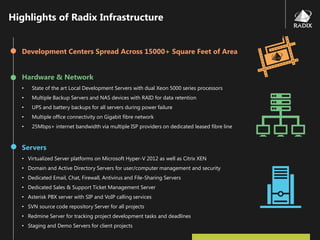 Radix Corporate Profile | PPT