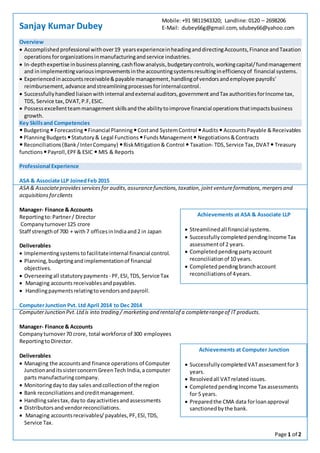 SANJAY KUMAR DUBEY updated 07 | PDF