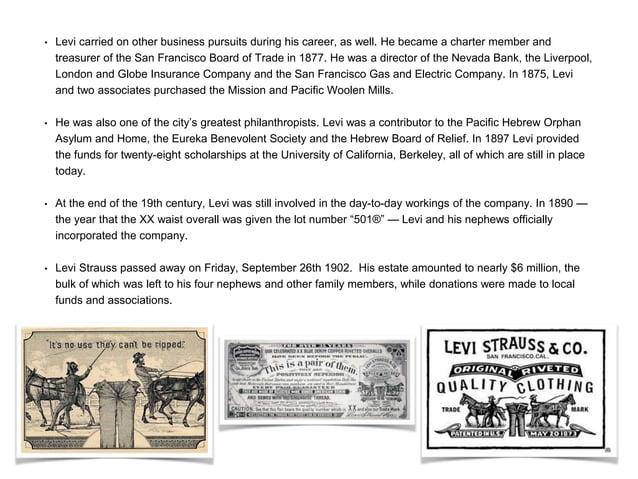 Levi Strauss ppt