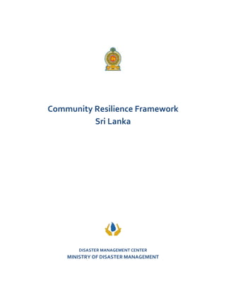 Community Resilience Framework 11012016 | PDF