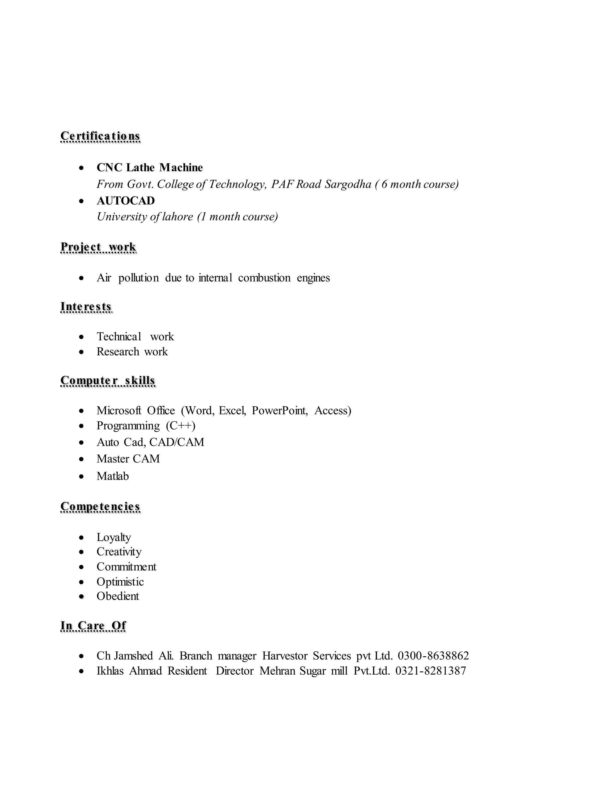 USMAN CV | DOCX