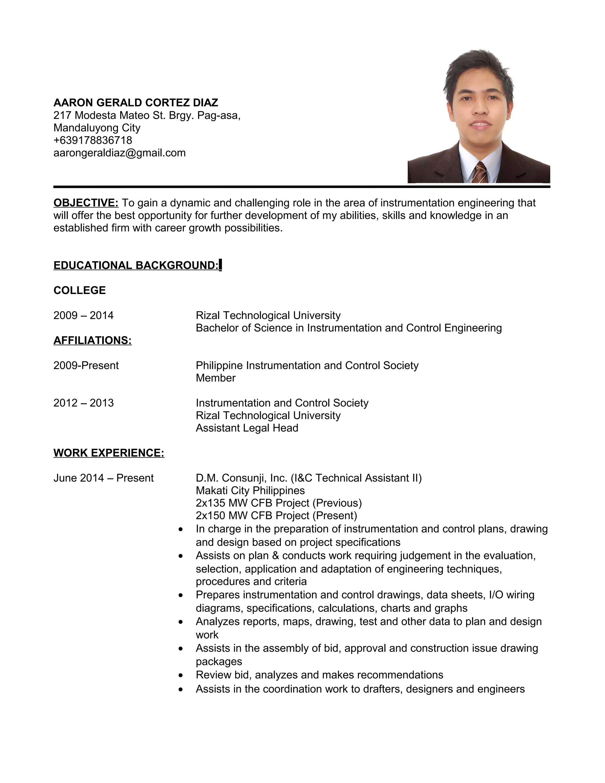aarongerald_resume | DOC
