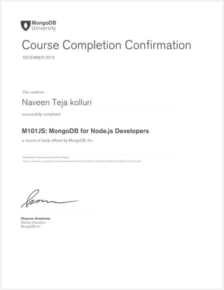 Certificate | PDF