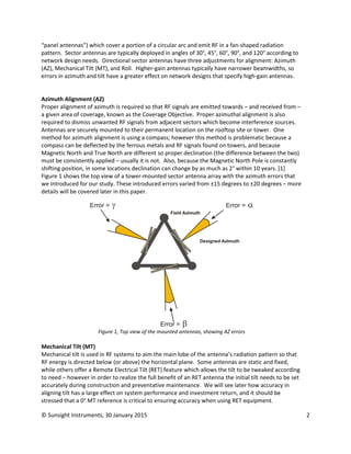Antenna Alignment vs Throughput Final_013015v2 | PDF