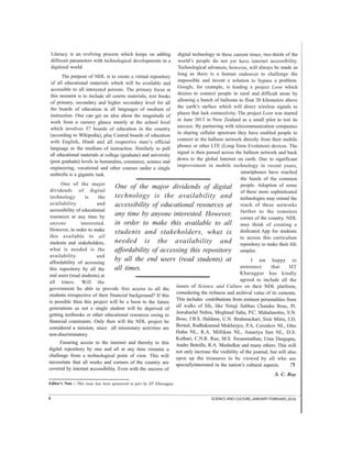 Science & Culture Article with Editorial & Cover | PDF