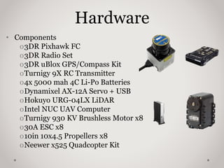 WSE 6A-Octo-X Terrain Mapping UAV | PPT