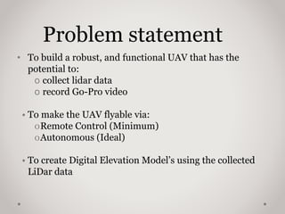 WSE 6A-Octo-X Terrain Mapping UAV | PPT