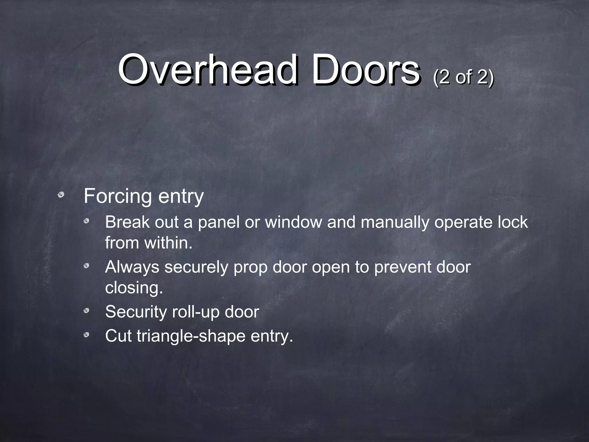 Buffalo Grove Fire Dept Forcible Entry PPT | PPT