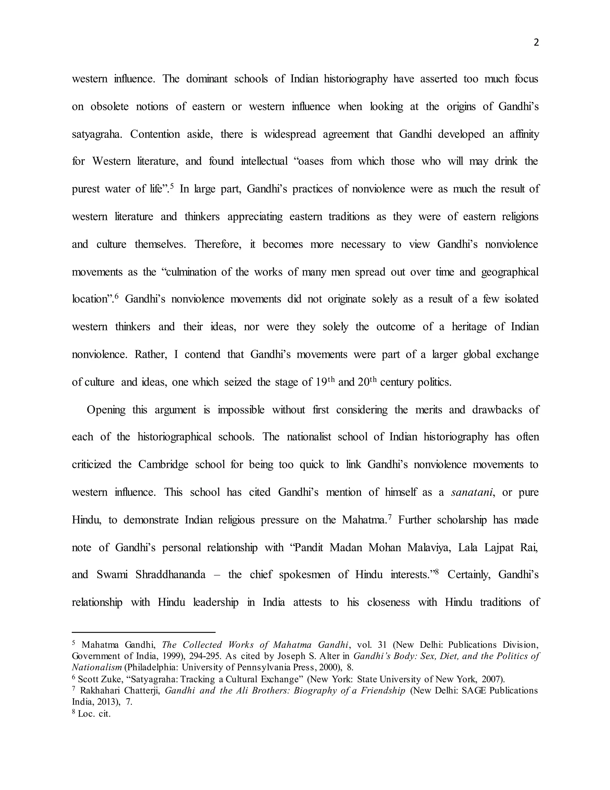 Gandhi, Tolstoy, Ruskin, and Thoreau - A Global Exchange of Nonviolence ...