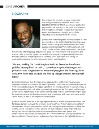 June Archer Media Kit 2016 | PDF