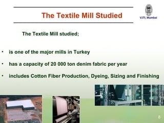 TEXTILE MANUFACTURING PROCESS | PPT