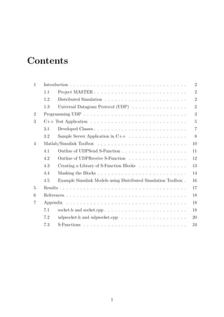 UDP Report | PDF | Computer Networking | Computing