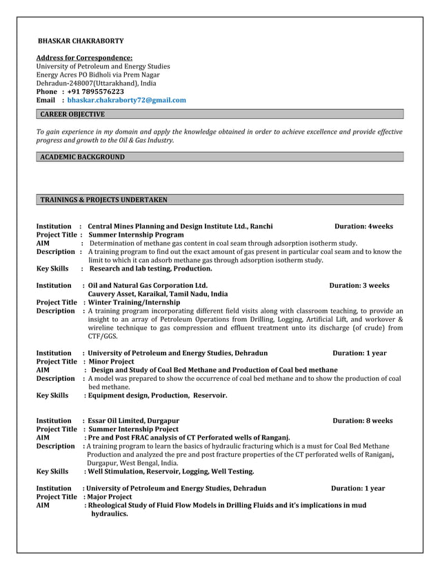 Bhaskar_Resume | PDF