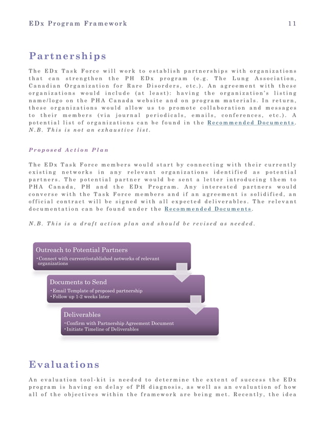 PHA Canada EDx Campaign Framework Report | PDF