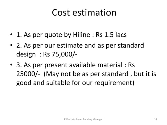 AHU condensate usage and appllication | PPSX