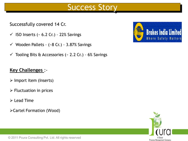 Pcura Customer Sucess Story | PPT
