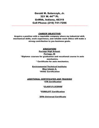 jerry Resume-2016 | PDF