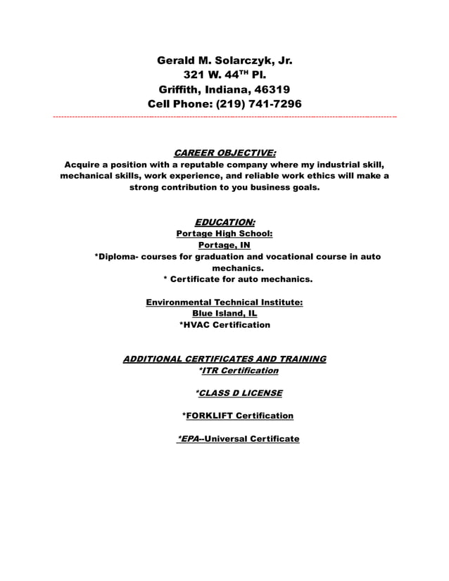 jerry Resume-2016 | PDF