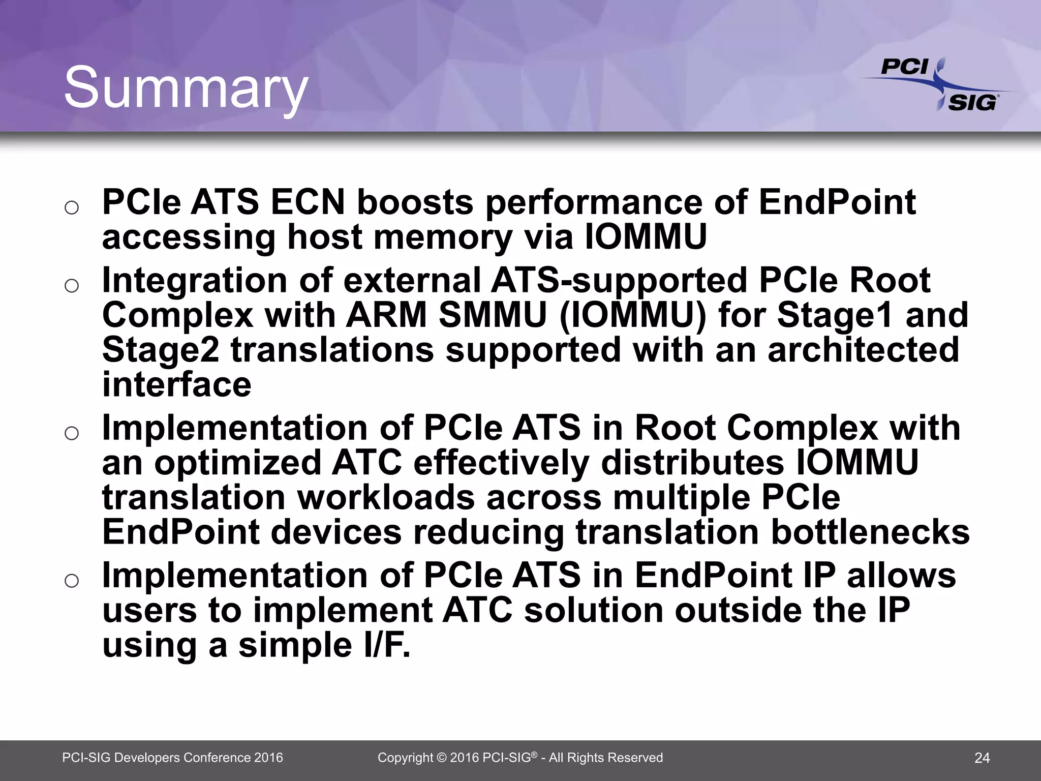 03_03_Implementing_PCIe_ATS_in_ARM-based_SoCs_Final | PPTX