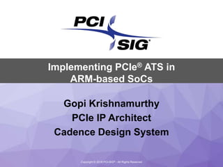 03_03_Implementing_PCIe_ATS_in_ARM-based_SoCs_Final | PPTX