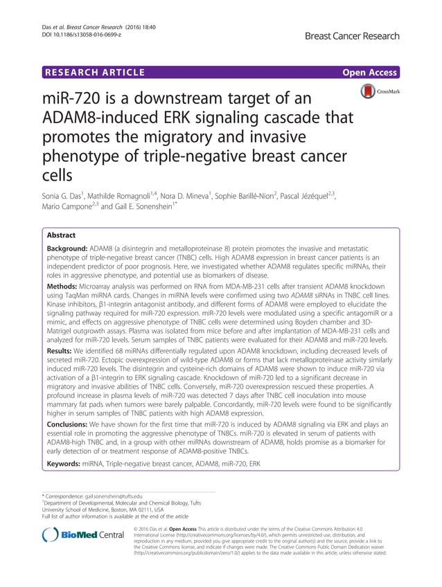 Breast Cancer research paper | PDF
