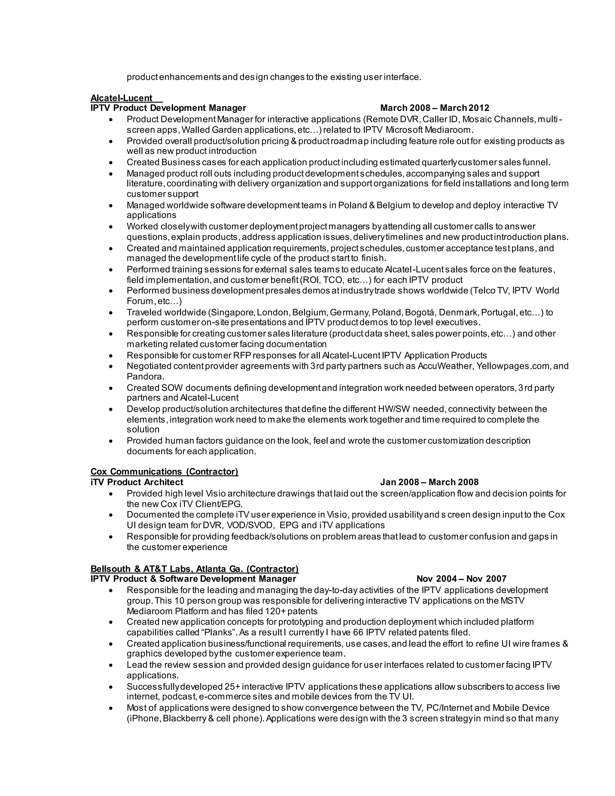 MICHAEL BRANAM RESUME 20170202 | DOCX | Computer Software and ...